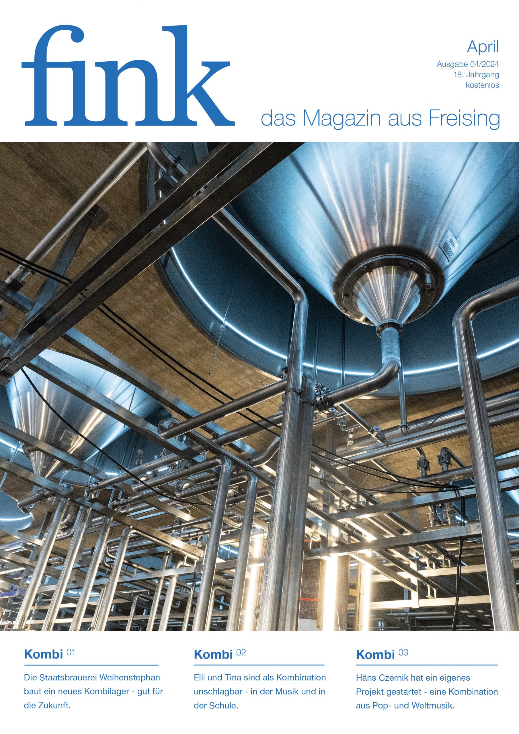 alle Fink Ausgaben – FINK das Freisinger Stadtmagazin