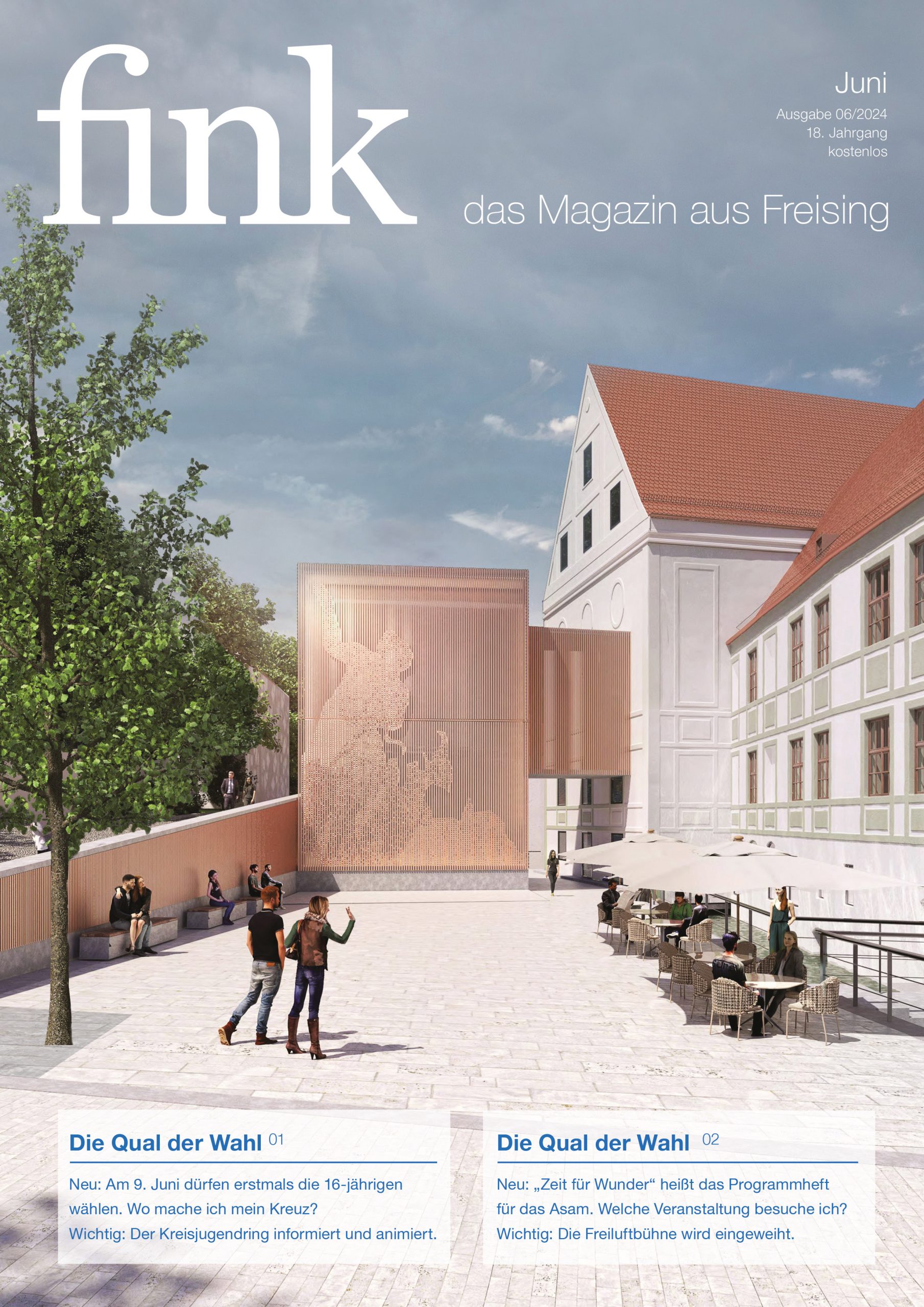 alle Fink Ausgaben – FINK das Freisinger Stadtmagazin